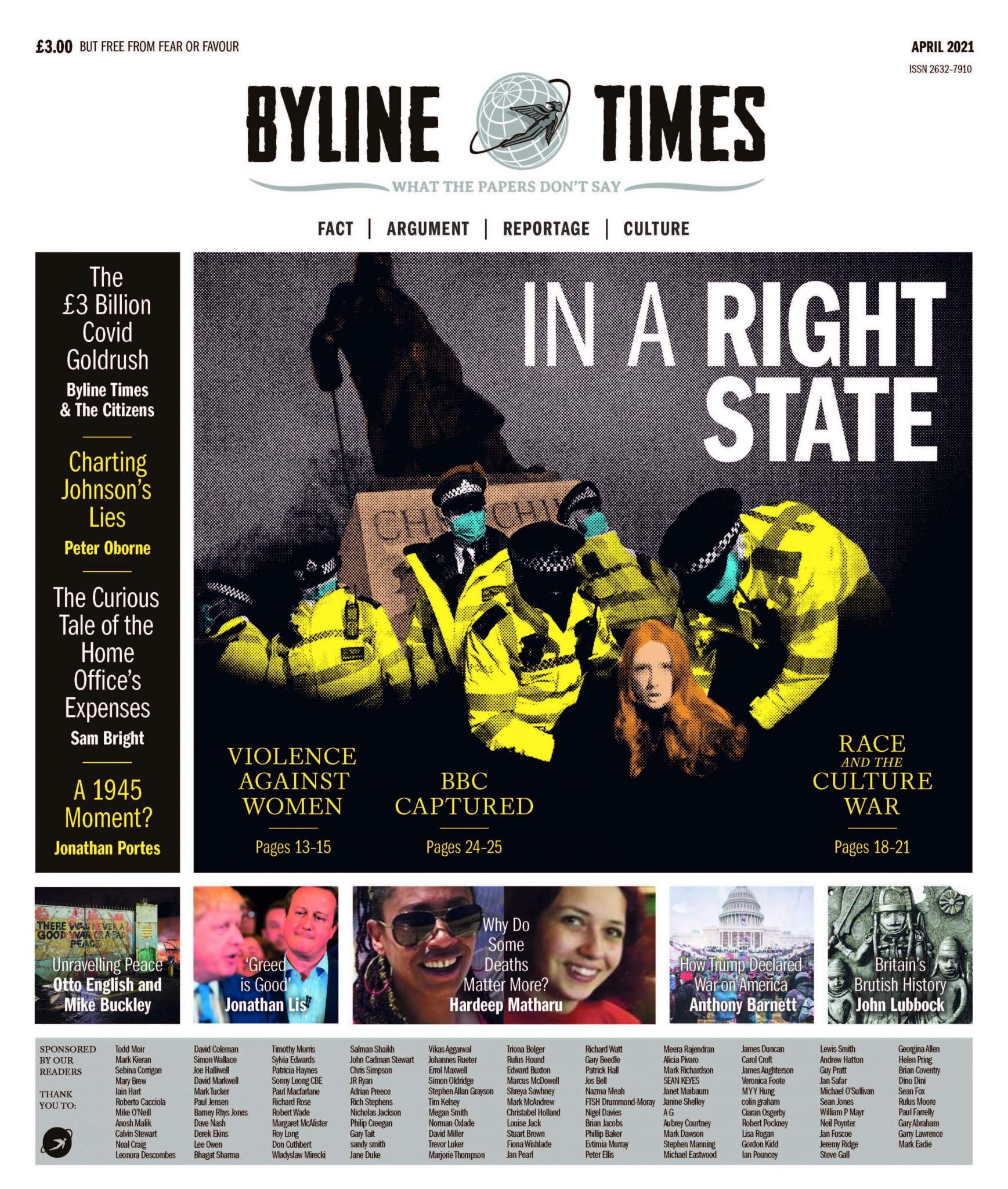 Byline Times Subscriptions + Memberships